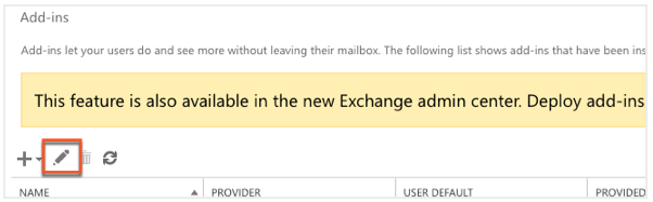 Installing the OfficeSpace for Outlook Add-In