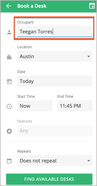 OfficeSpace User Role Descriptions