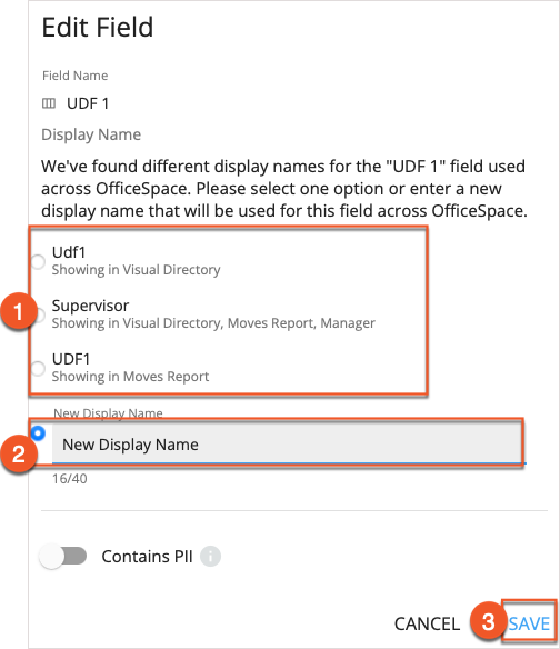 Configuring Your Directory Synchronization Fields