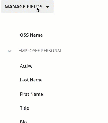 Configuring Your Directory Synchronization Fields