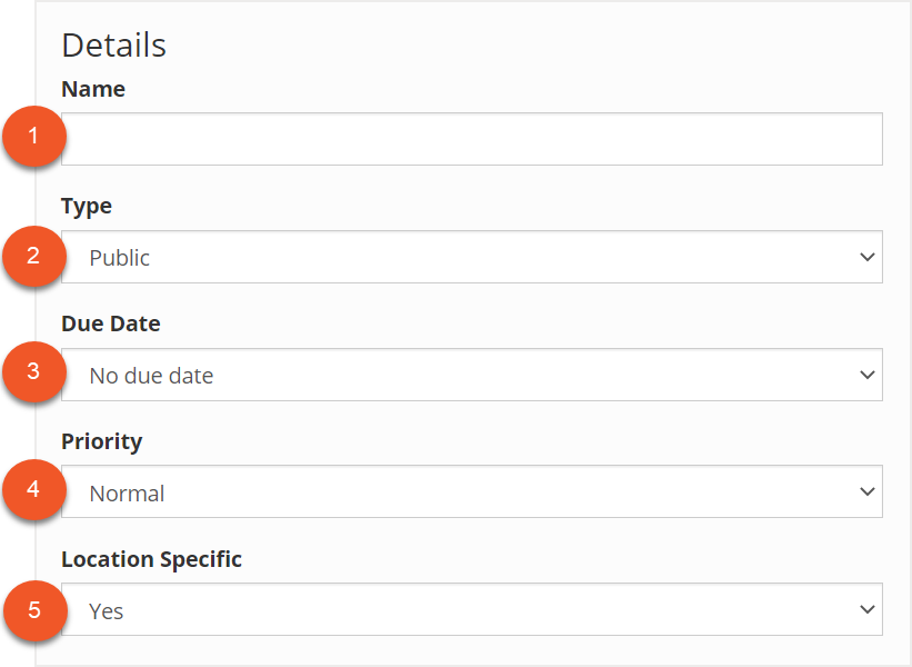 Managing Request Types