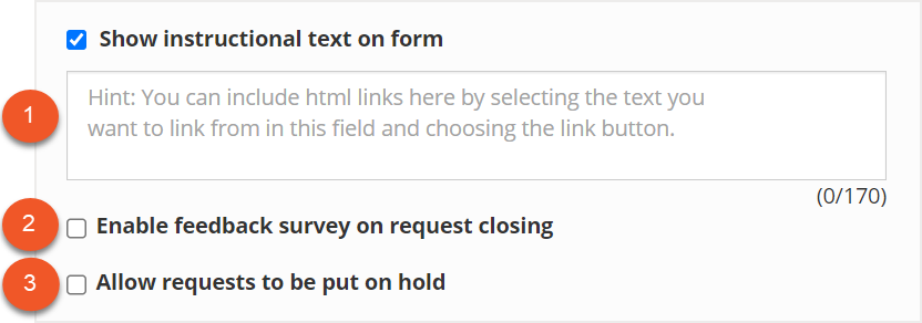 Managing Request Types