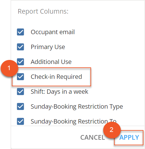 Setting Up Check-In for Bookable Desks