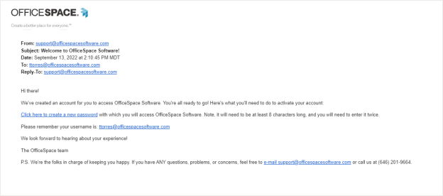 First Time User Access