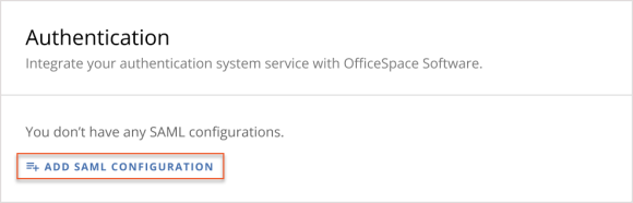 Configuring SSO for OfficeSpace