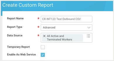 Sending Data to OfficeSpace from Workday