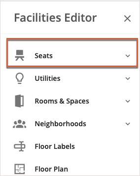 Creating Seats