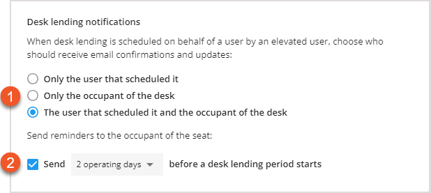 Setting Up Desk Lending